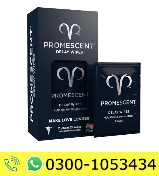 Promescent Delay Wipes Price in Pakistan | 03001053434 | Maintain The ...